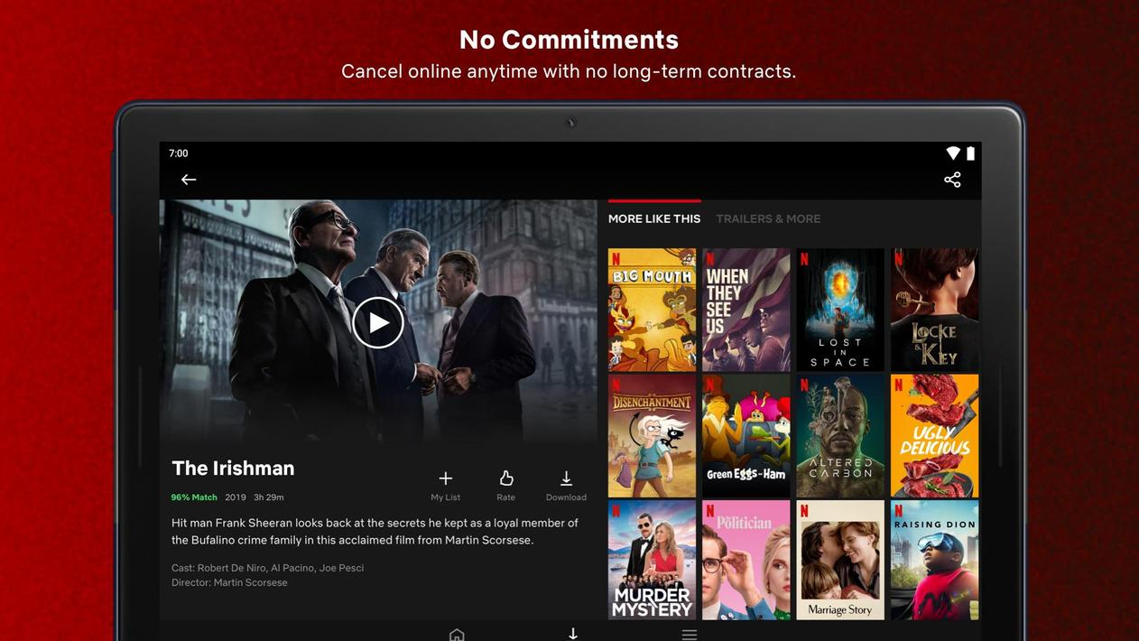Netflix Website Clone